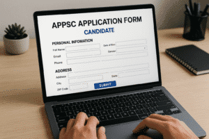 APPSC Executive Officer Grade-III Recruitment 2025 Apply Online