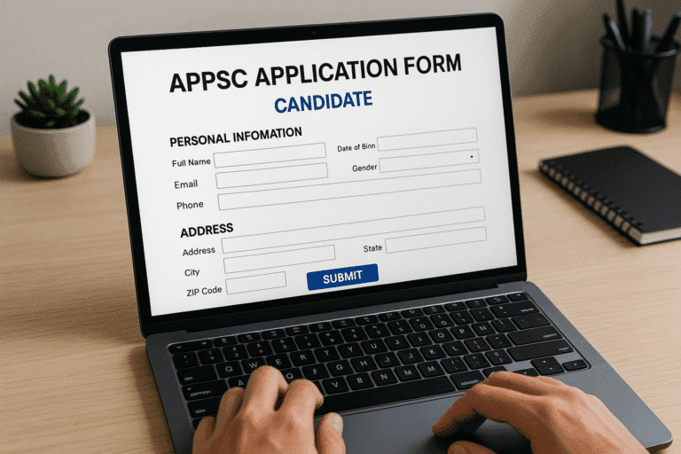 APPSC Executive Officer Grade-III Recruitment 2025 Apply Online